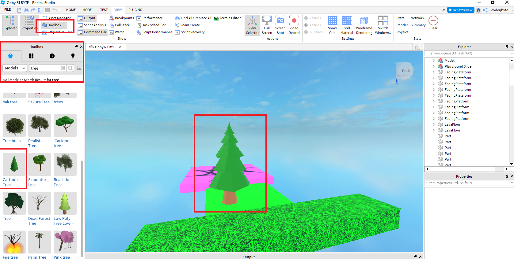 Manipulando Parts no Roblox Studio