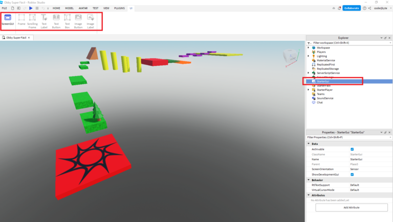 Mini Tutorial Adicionar Menu Inicial Roblox Studio